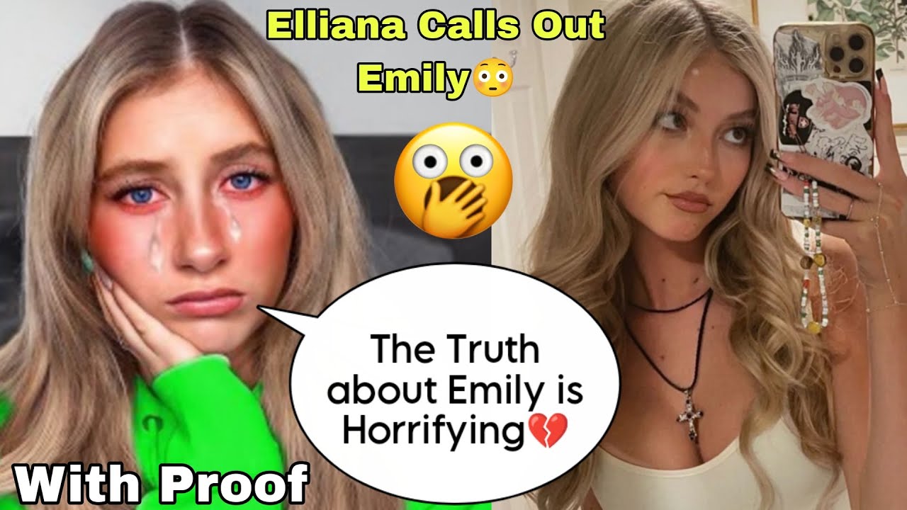 Elliana Walmsley Calls Out Emily Dobson (With Proof) - YouTube