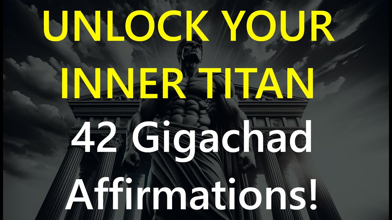 Daily Dose of Gigachad Power: 42 Affirmations for Ultimate Confidence ...
