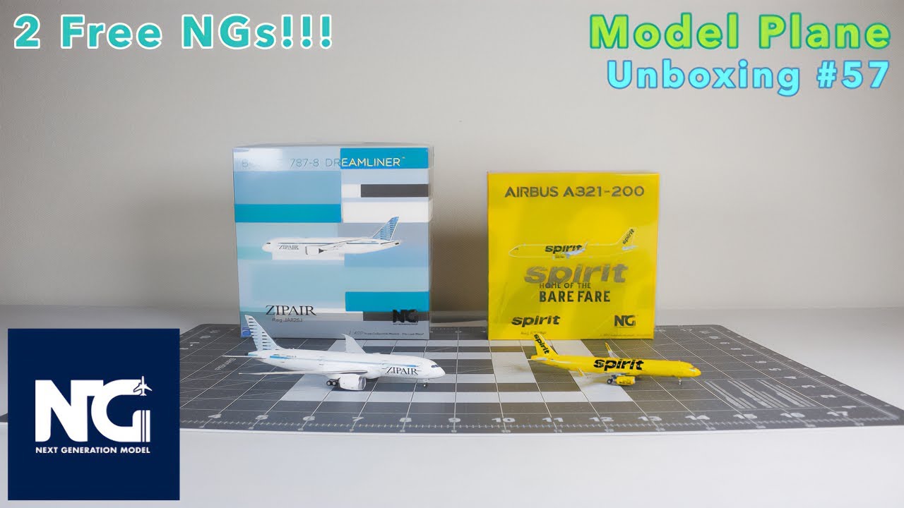 2 FREE NG Models!!| Model Plane Unboxing #57 - YouTube