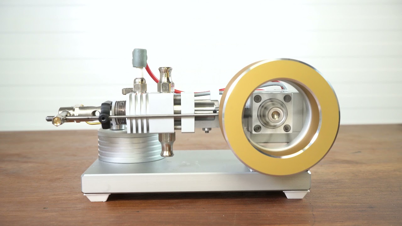 1.5CC Horizontal Gas Engine - YouTube