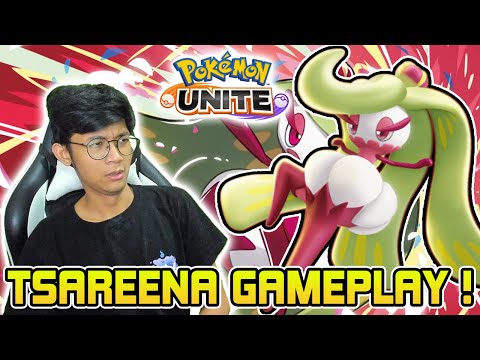 PERTAMA KALI NYOBA TSAREENA !! HERO ALL ROUNDER TERBARU SUPER RUSUH !! Pokemon Unite (Indonesia)