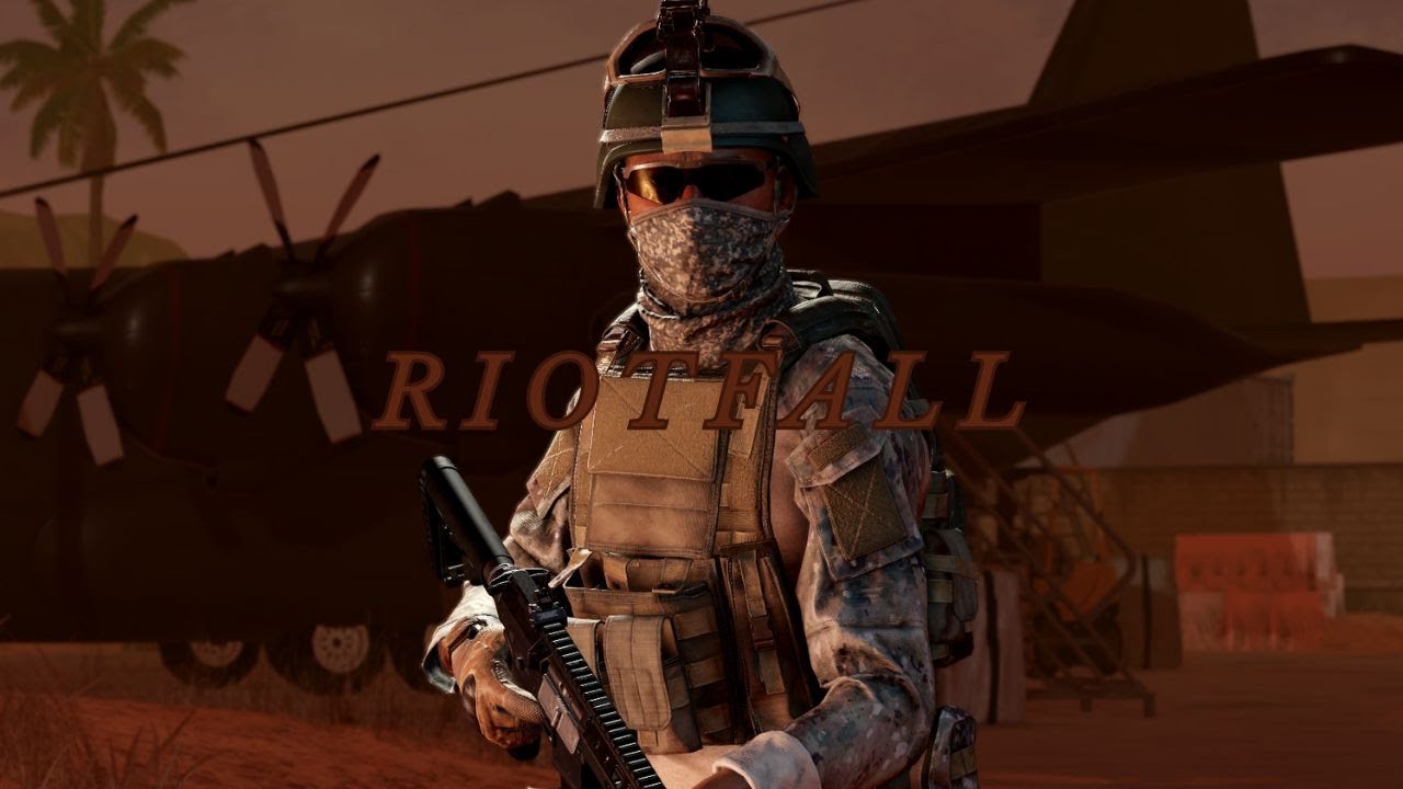 NEW ROBLOX FPS GAME! (RIOT FALL) - YouTube