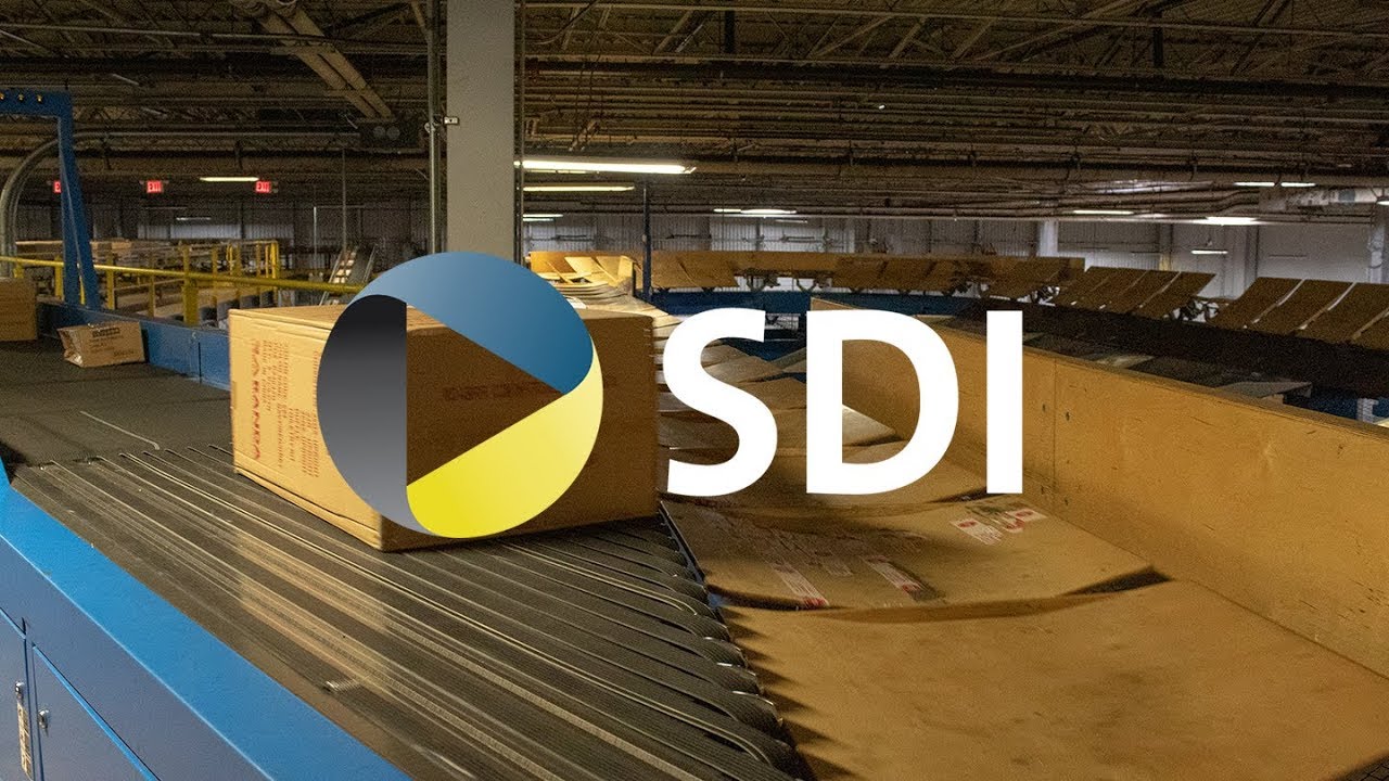 SDI | Tilt Tray Sorter - YouTube