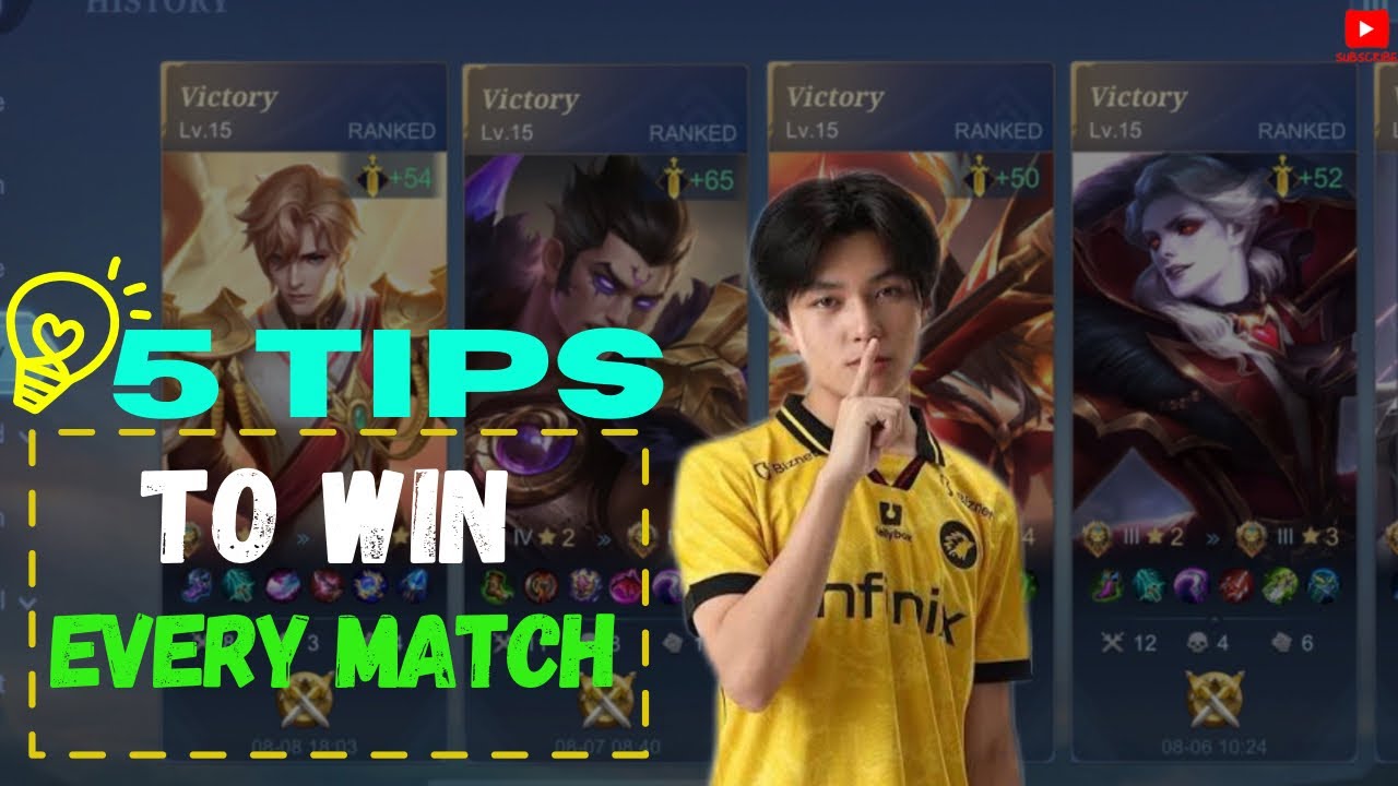 5 Tips to win every Rank matches || Follow these tips carefully to Rank ...