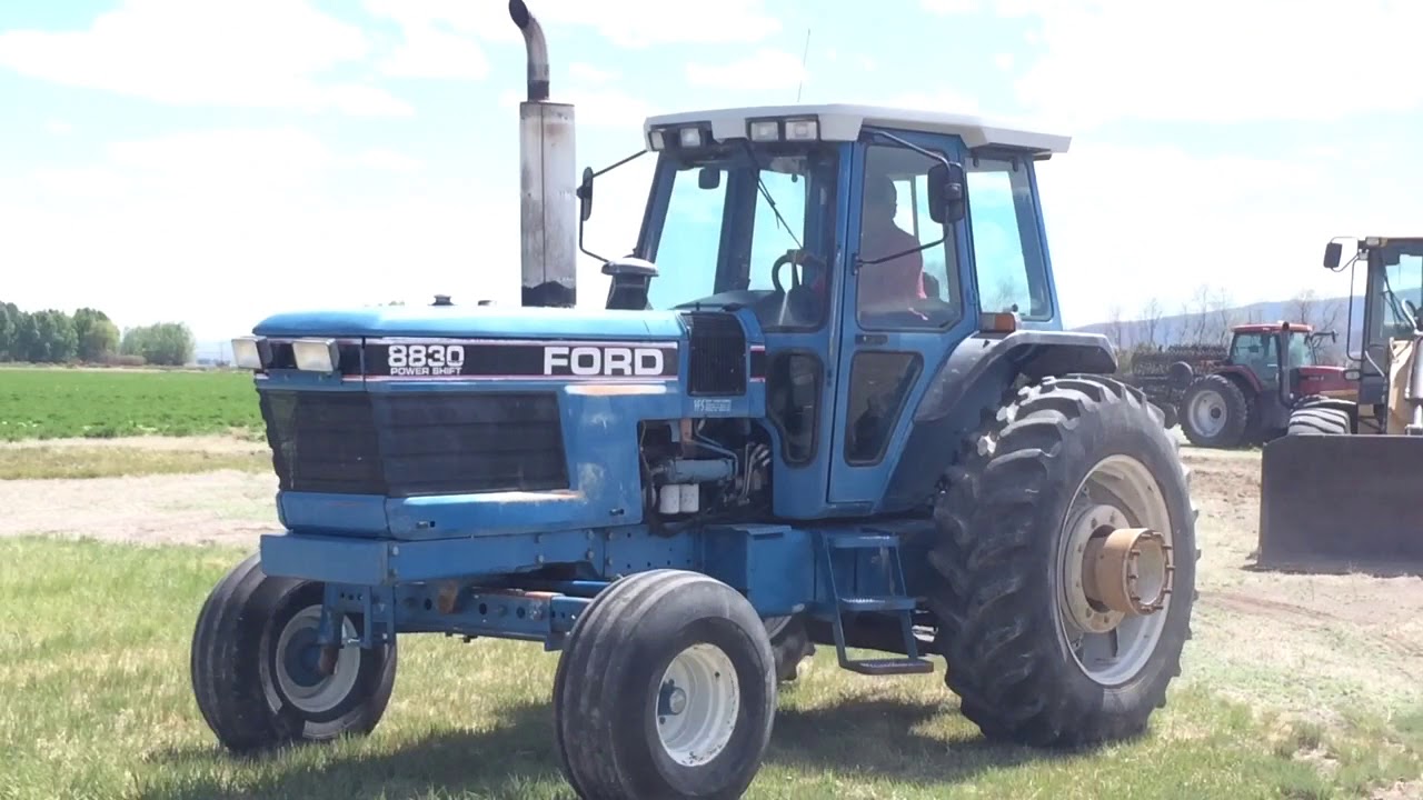 1990 Ford 8830 2WD Tractor - YouTube