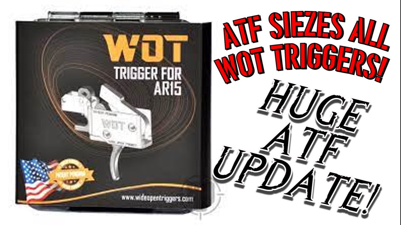 WOT TRIGGERS SIEZED BY ATF (Big Daddy Unlimited confirmed raided) ATF ...