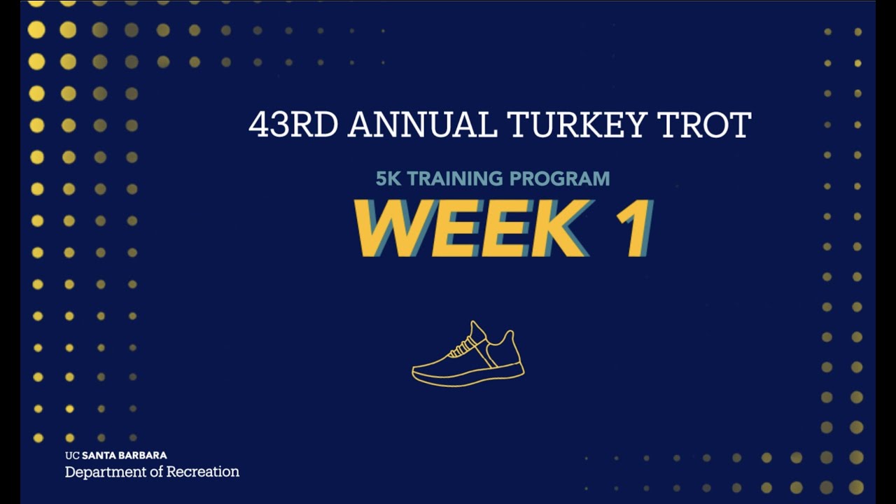 43rd Annual Turkey Trot Training Program Week 1 - YouTube