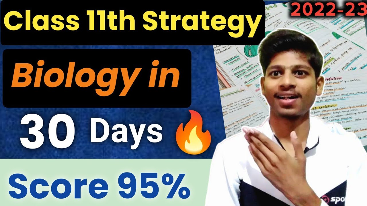 Complete Class 11th Biology in 1 Month | Best Strategy for class 11th ...