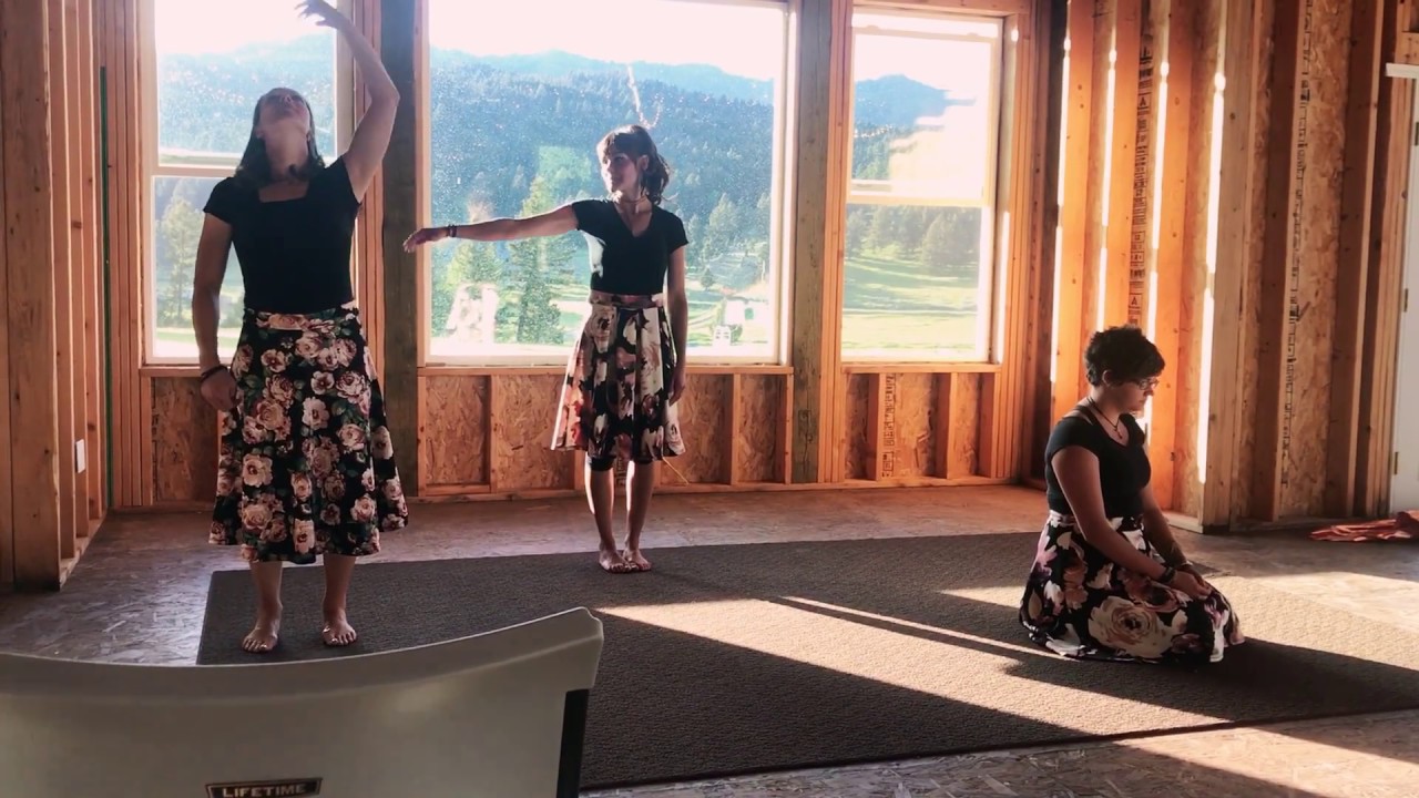 I will lift my eyes- modern contemporary- chara Christian dance - YouTube