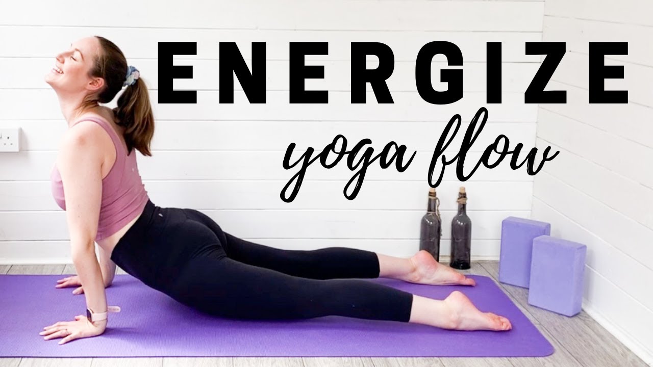 SUMMER YOGA CHALLENGE DAY 2 | Sun Salutation Yoga Flow | Energizing ...