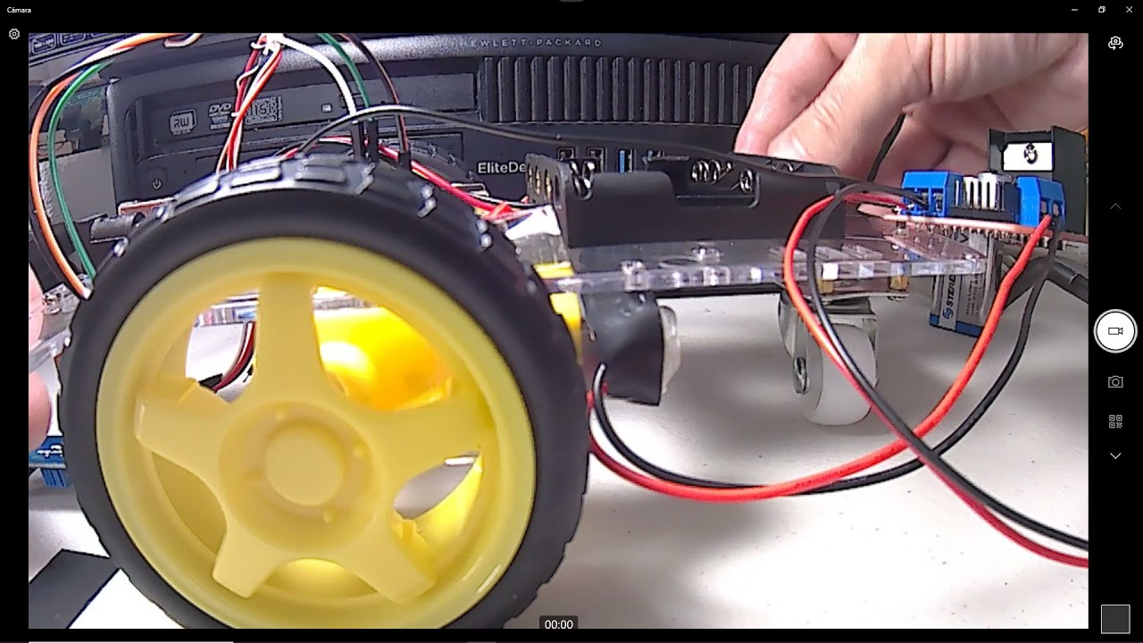 8.- Armado de un Robot Seguidor de Línea. Parte 8 (Conexiones de los ...