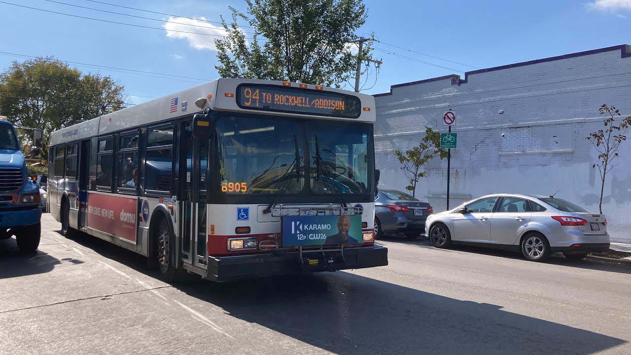CTA Bus Ride 94 California Southbound To California/Blue Line 2007 New ...