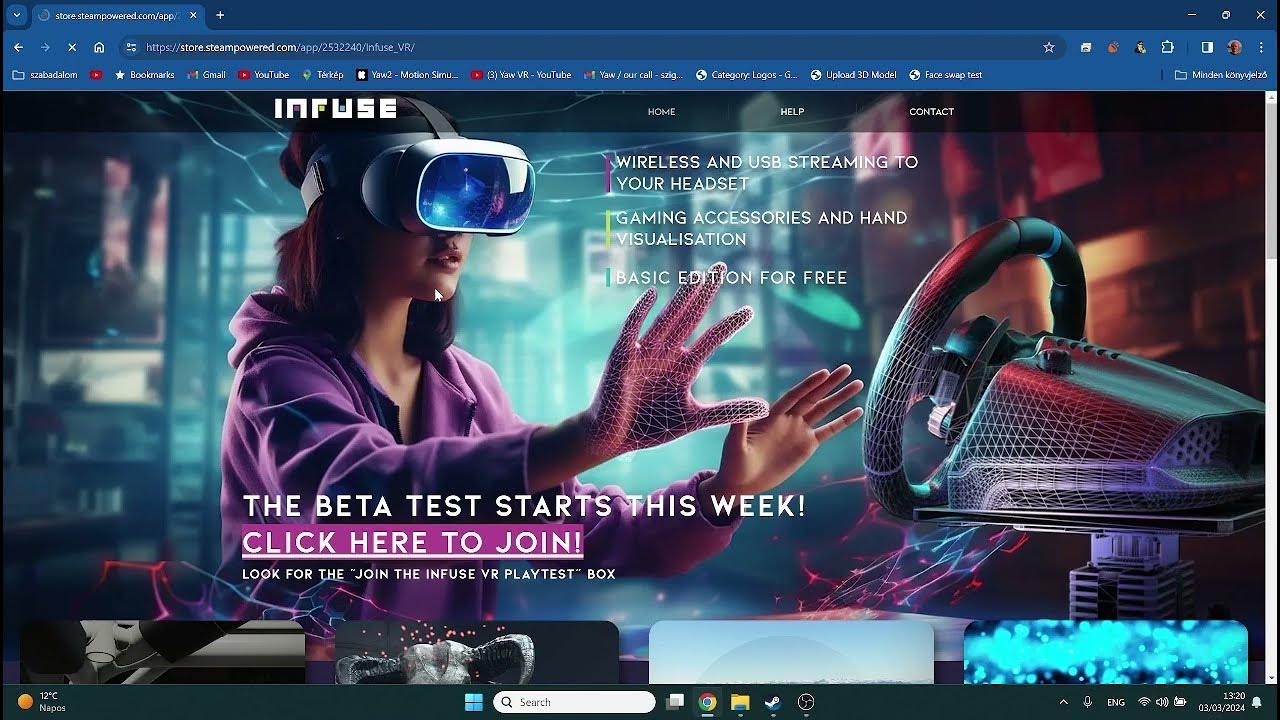 Infuse VR Intro video for beta testers - YouTube