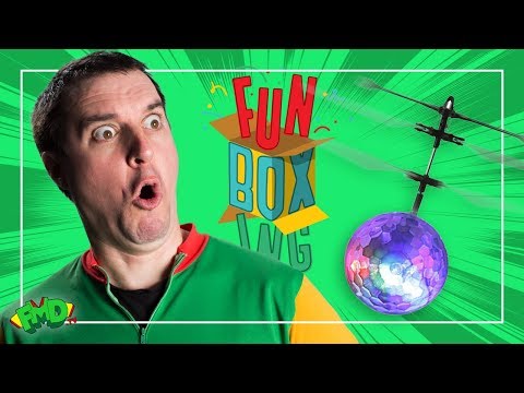 Dan Lights up His Hover Ball!