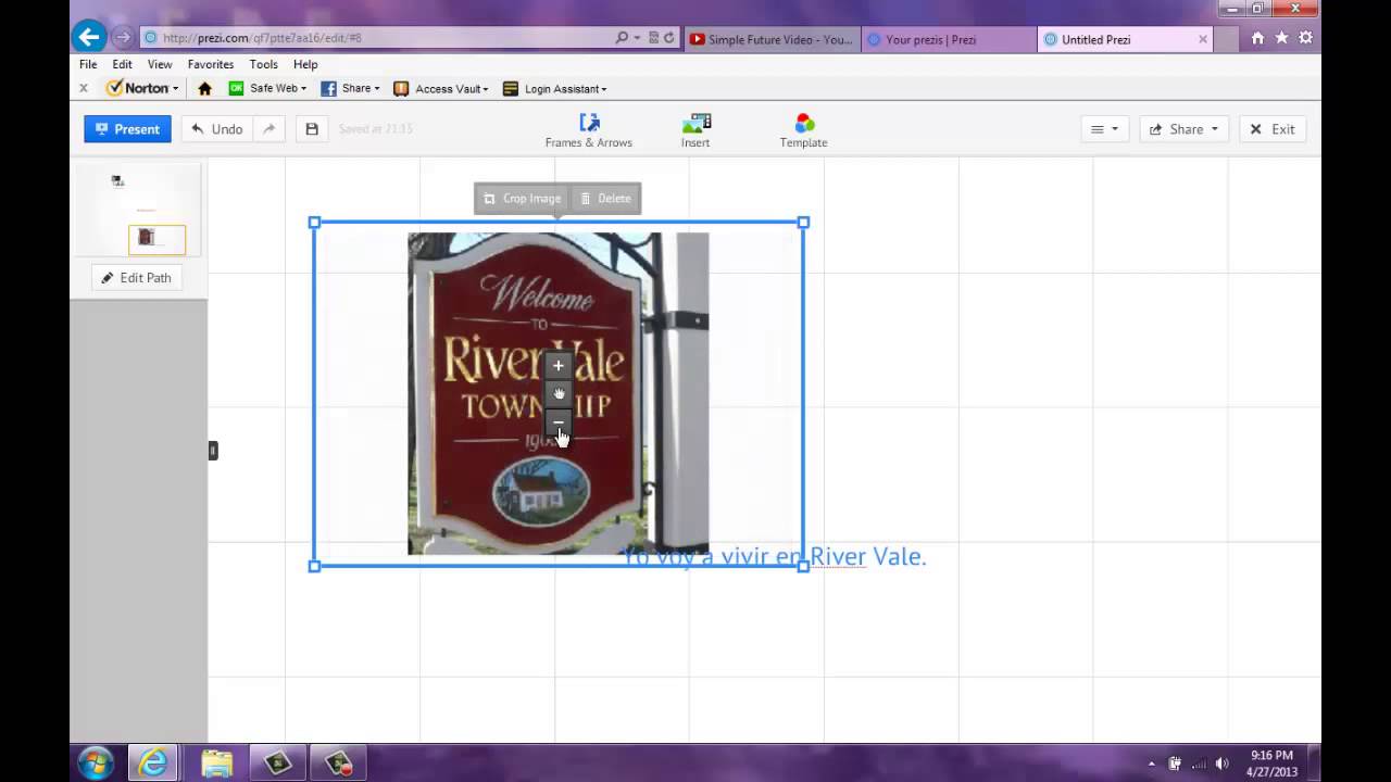 How to Use Prezi (Basics) - YouTube