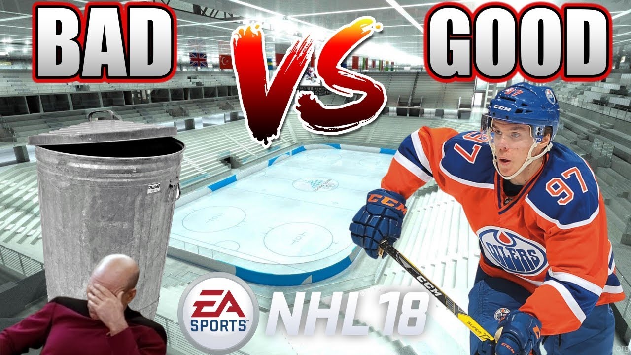BAD TEAMMATES vs. GOOD TEAMMATES - NHL 18 Gameplay (eashl) - YouTube
