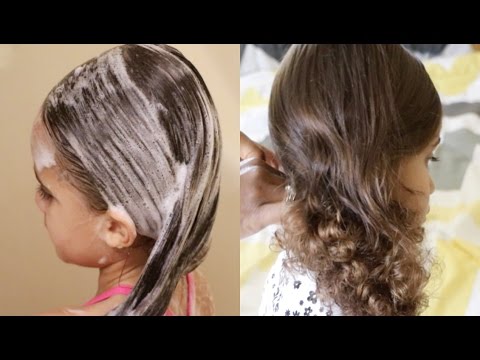 UPDATED MIXED KIDS HAIR CARE WASH DAY ROUTINE! FT. CANTU CARE FOR KIDS ...
