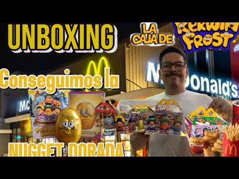 UNBOXING CAJITA FELIZ DE KERWIN FROST! NUGGET DORADA! - YouTube