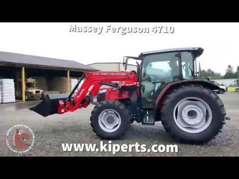 Massey Ferguson 4710 Tractor - YouTube