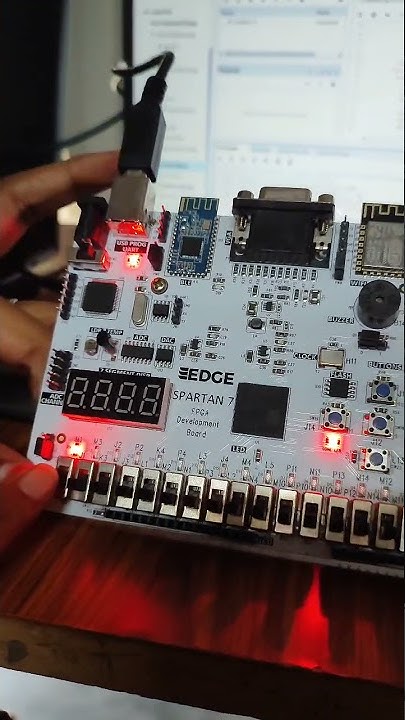 traffic light controller implementation on FPGA - YouTube