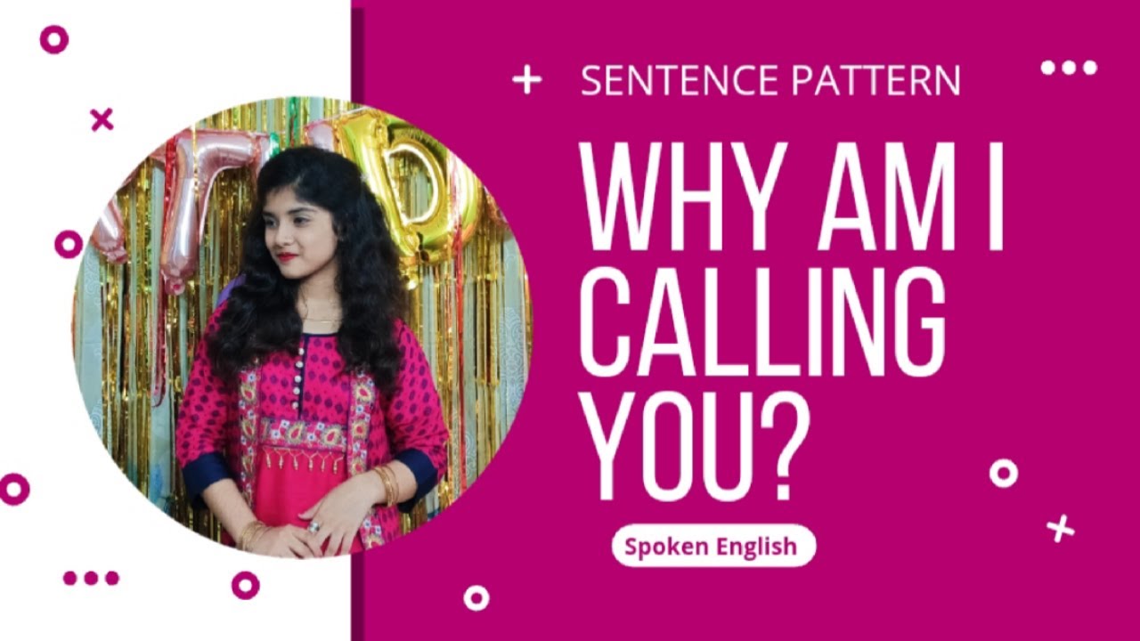 Why am I calling you? || I am calling to + Verb || Spoken English ...