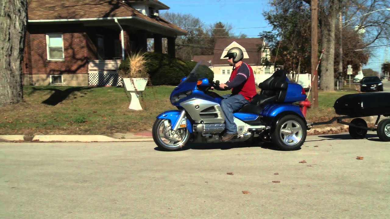 Tow-Pac Motorcycle InstaTrike - YouTube