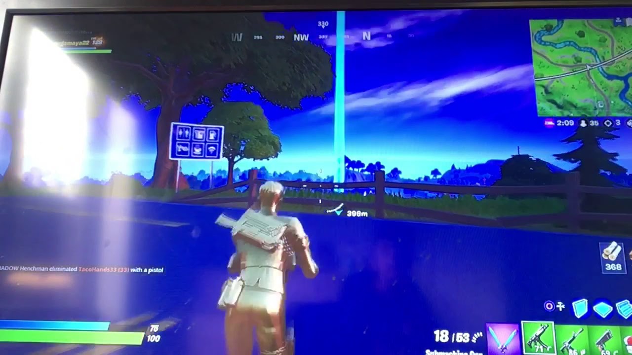 Green only challenge/fortnite:) - YouTube