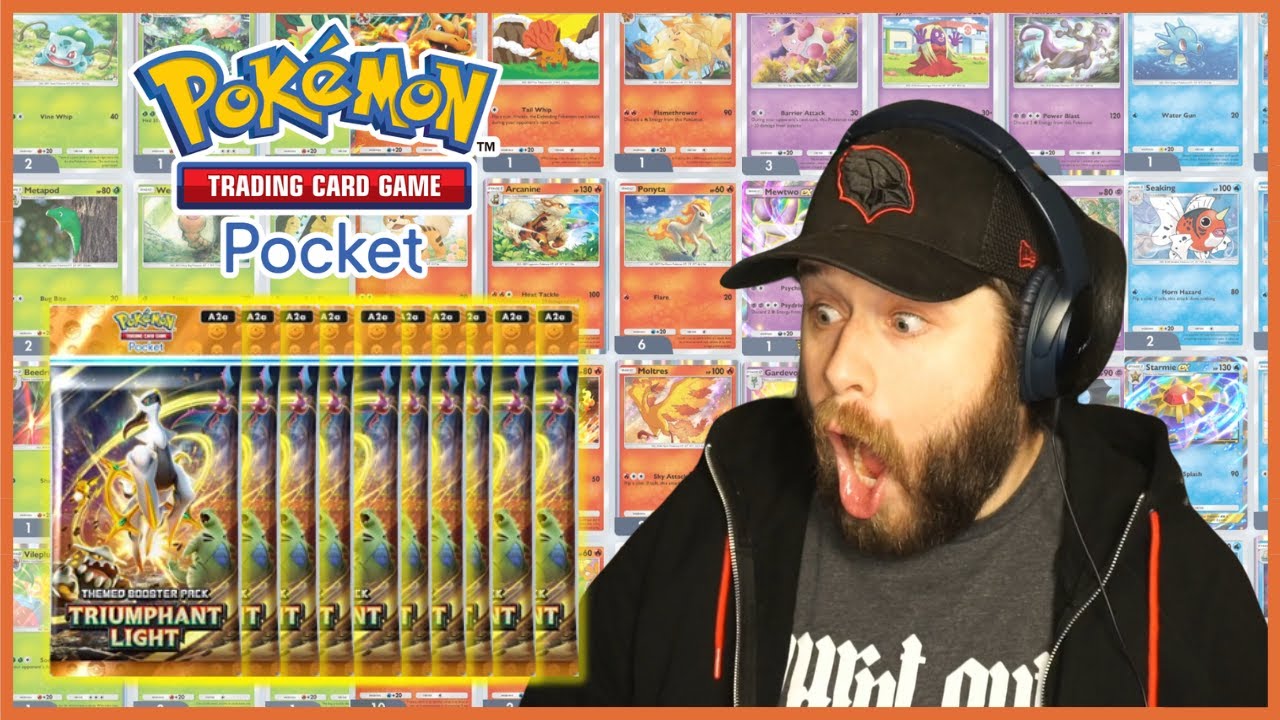 On the FIRST PACK!? | Triumphant Light 10 Pack & Set Review | Pokemon ...