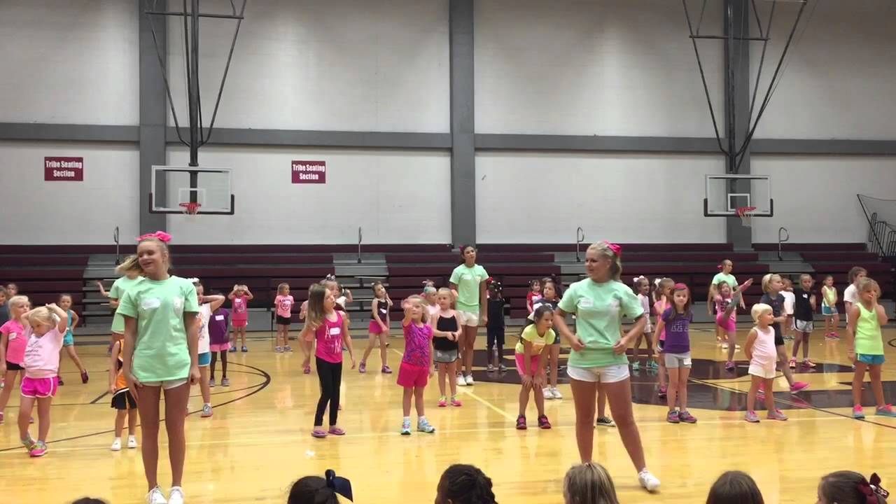 Station Camp Cheerleading Clinic 2015 - YouTube