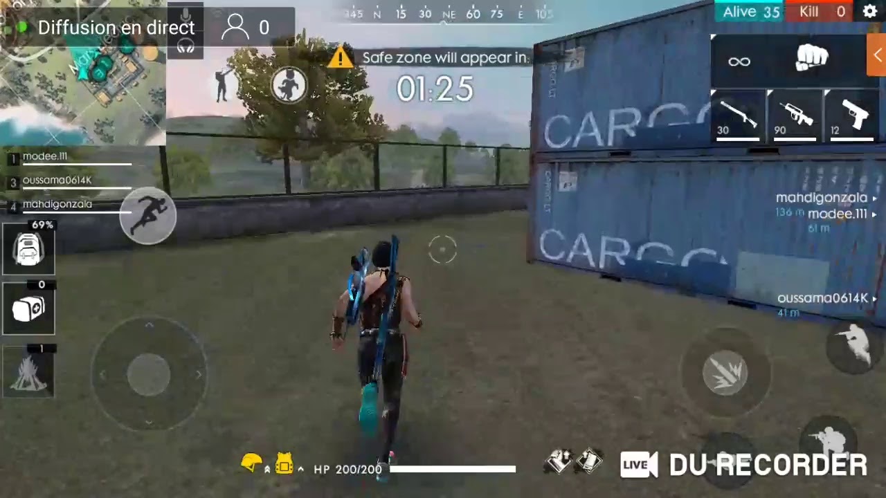 play free fire with legends - YouTube