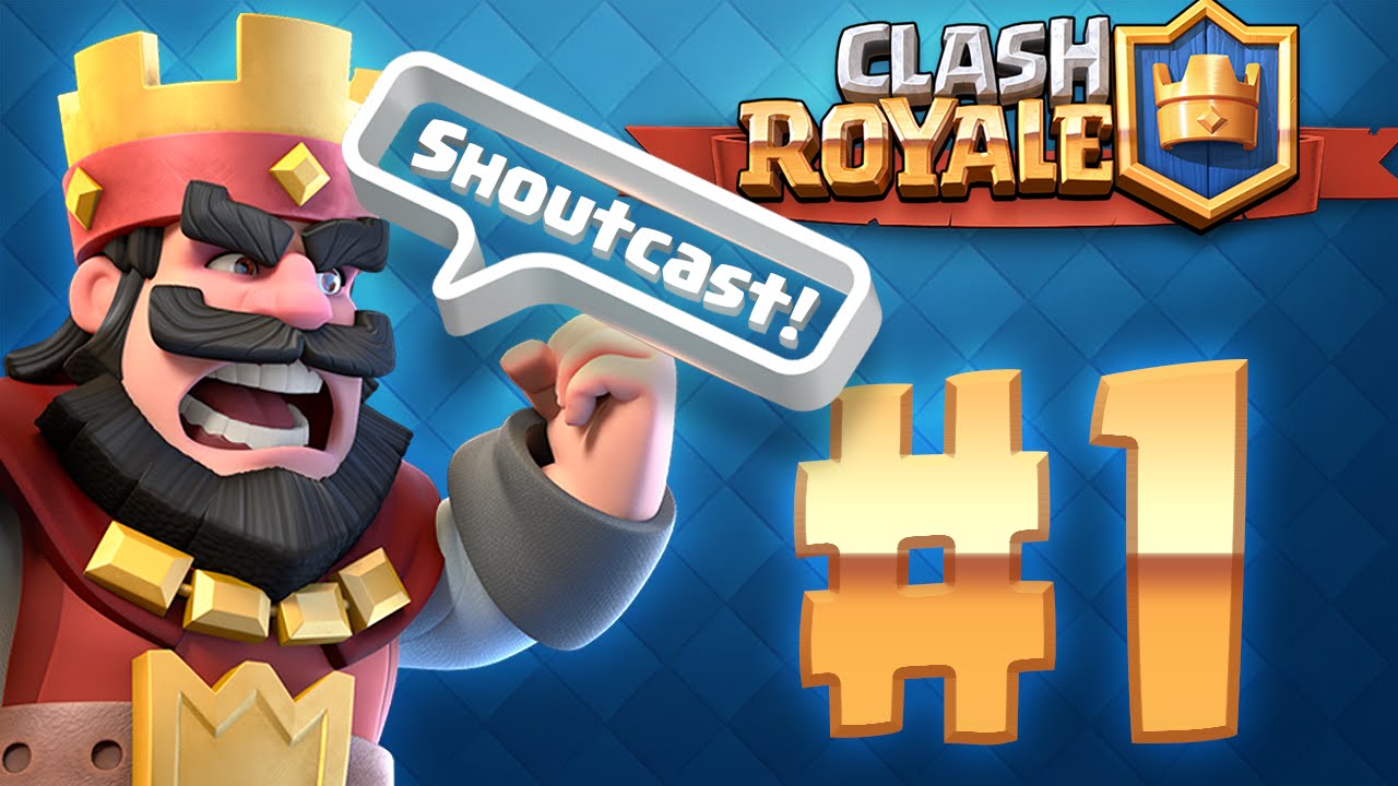 Clash Royale SHOUTCAST! Episode 1 - Chief Pat Faces a Challenge in ...
