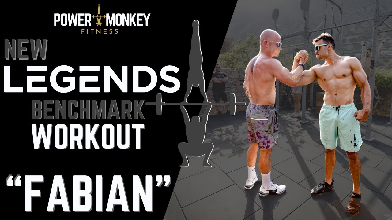 POWER MONKEY FITNESS | LEGENDS Benchmark Workout - "FABIAN" - YouTube