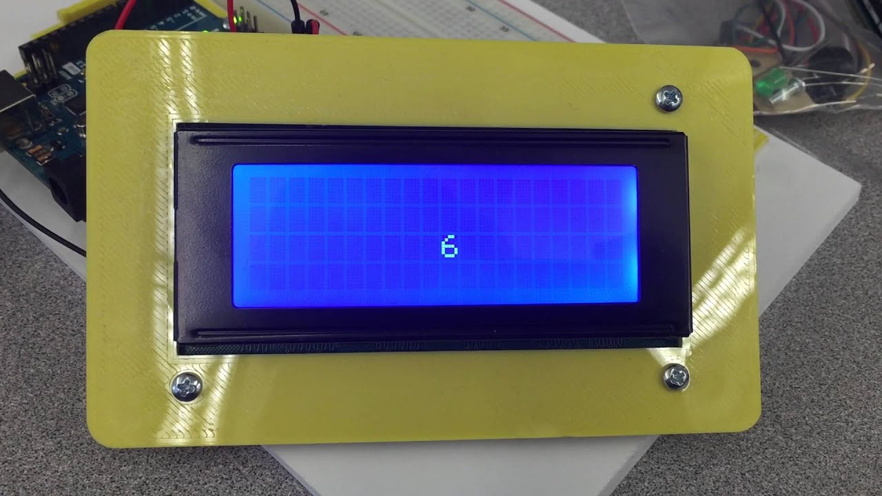 BE 470 Lab 1: LCD "Blast Off" - YouTube