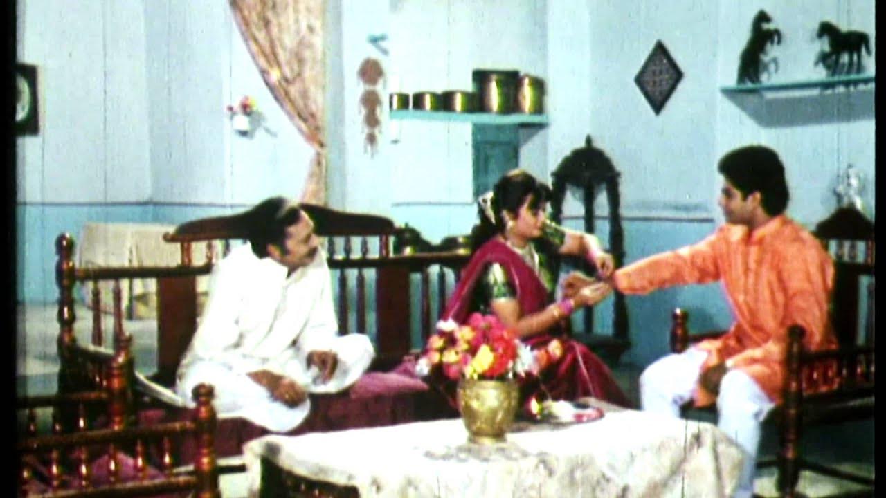Gujarati Film Scene | Raksha Bandhan | Unchare Timbe Madi Maru Sasaru - YouTube