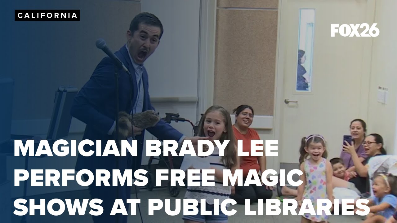 Magician performs free magic shows at public libraries in Central ...