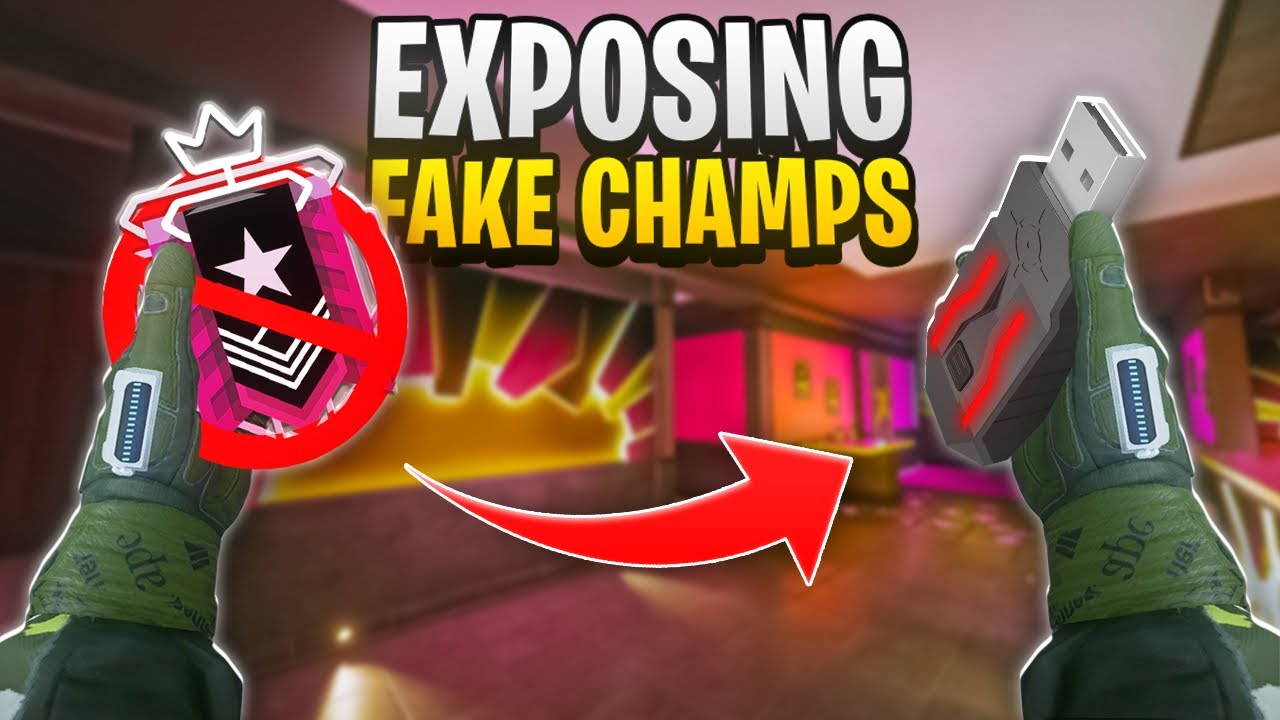Exposing FAKE Xim Champs In Rainbow Six Siege - YouTube