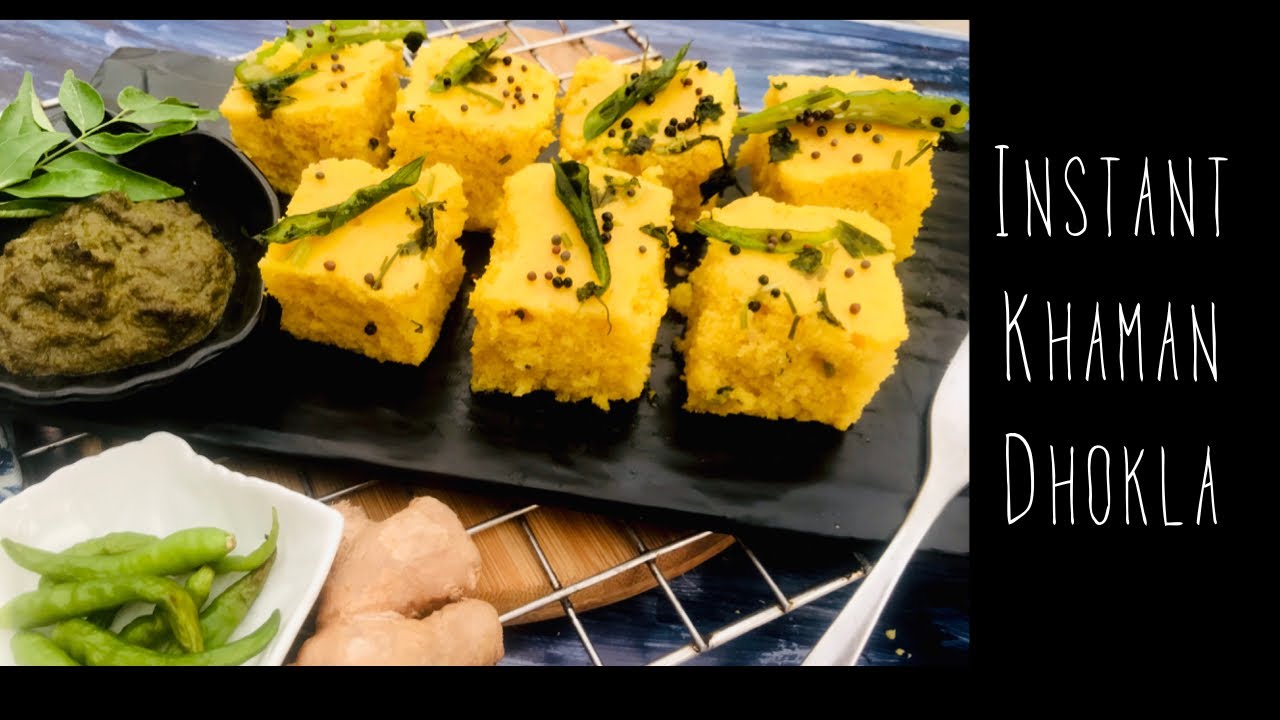 Instant khaman Dhokla | Gujrati Dhokla Recipe | 5mins Recipe | गुजराती ...