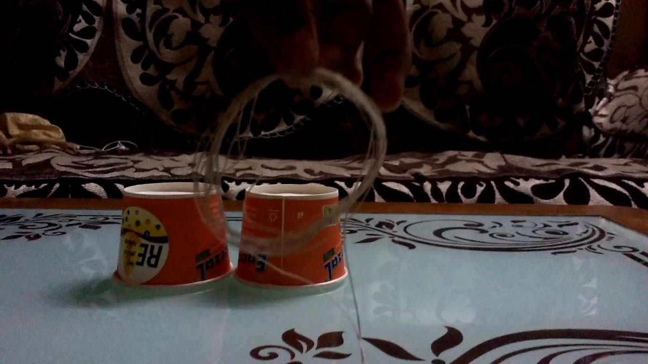 How to make a paper cup phone🤗🤗🤗 - YouTube