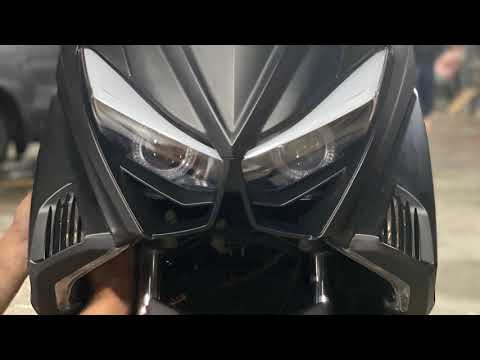 Nmax V.1 Projector Headlight Set With Mask - YouTube
