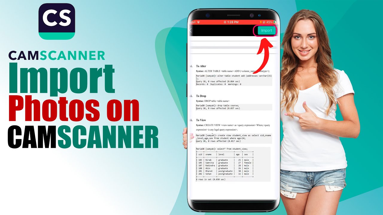 CamScanner Tutorial | How can We Import Images on CamScanner? - YouTube