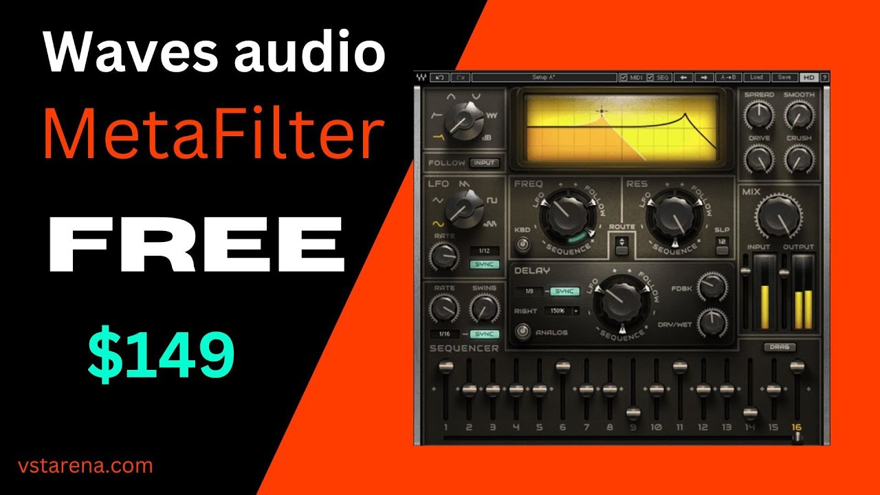 Waves MetaFilter FREE For limited time | download free plugins - YouTube