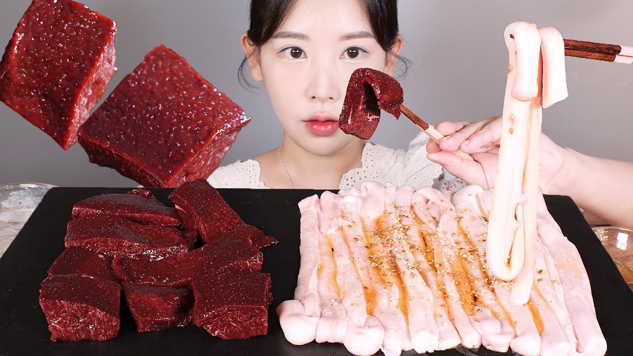 식감천재들😎 소등골 지라 먹방 Raw Beef Spine & Raw Beef spleen [eating show] mukbang ...