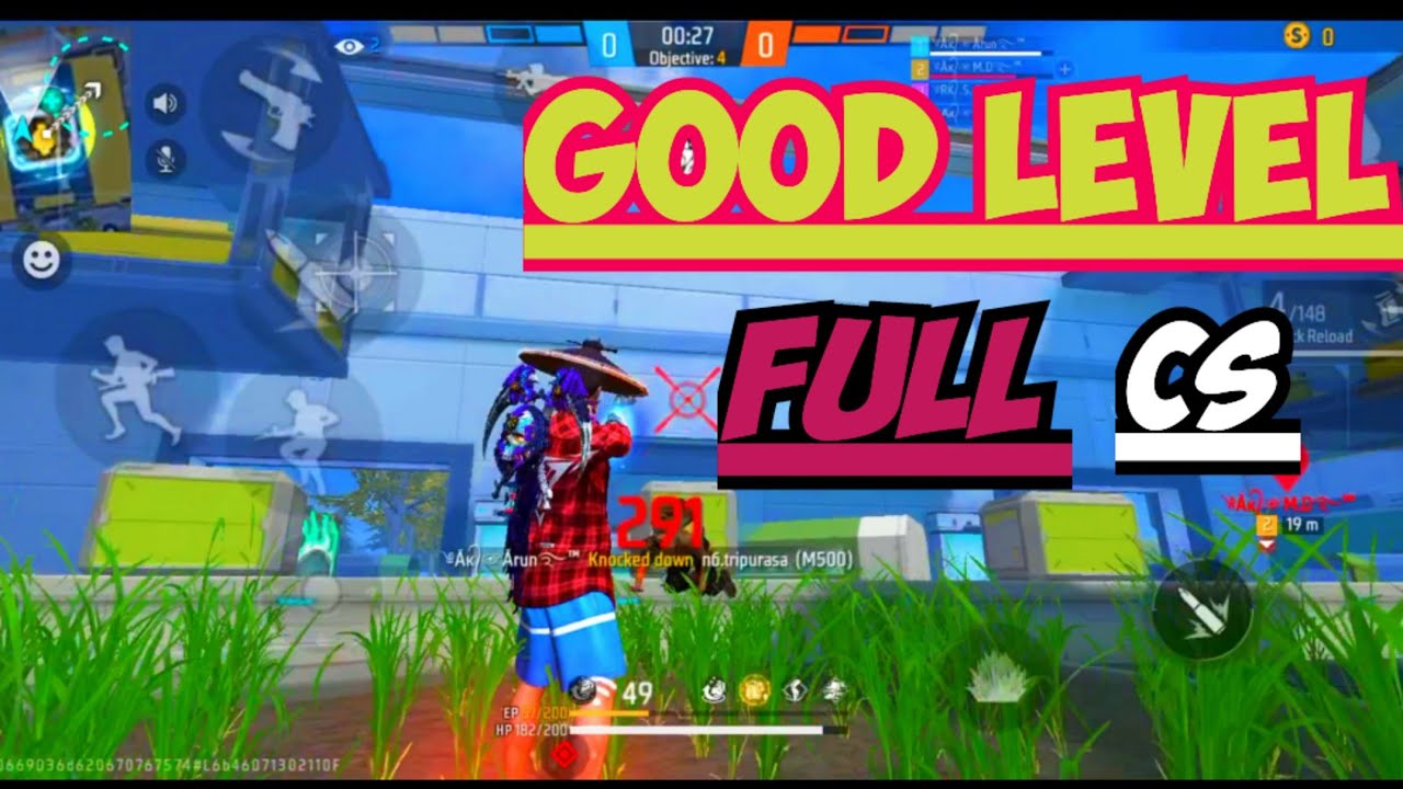 unbelievable good level CS Rank in garena free fire Max 😱😱🔥🎯 - YouTube