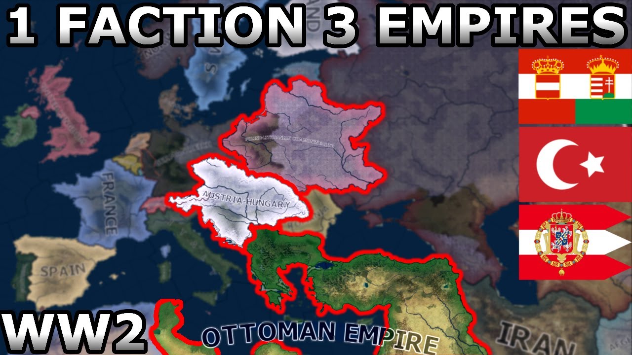 1 FACTION FOR 3 EMPIRES! Alternate WW2 | HOI4 Timelapse - YouTube