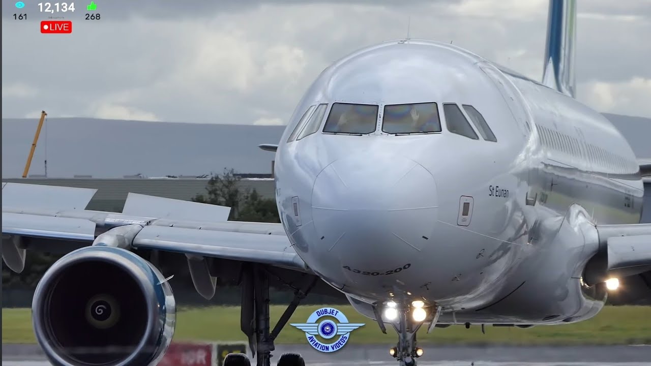 Midweek Movements Airliner Action - Dublin Airport LIVE Plane Spotting ...
