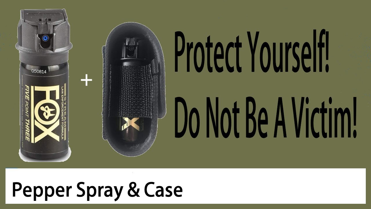 Fox Labs FX-22FTS Mark 3 Flip Top Pepper Spray, Stream - YouTube