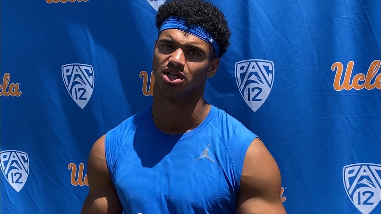 WR Kyle Ford after UCLA’s third practice of fall camp 8/4 - YouTube