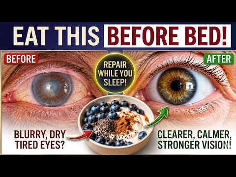 Forget Expensive Drops: This Bedtime Snack Rebuilds Your Vision While You Sleep