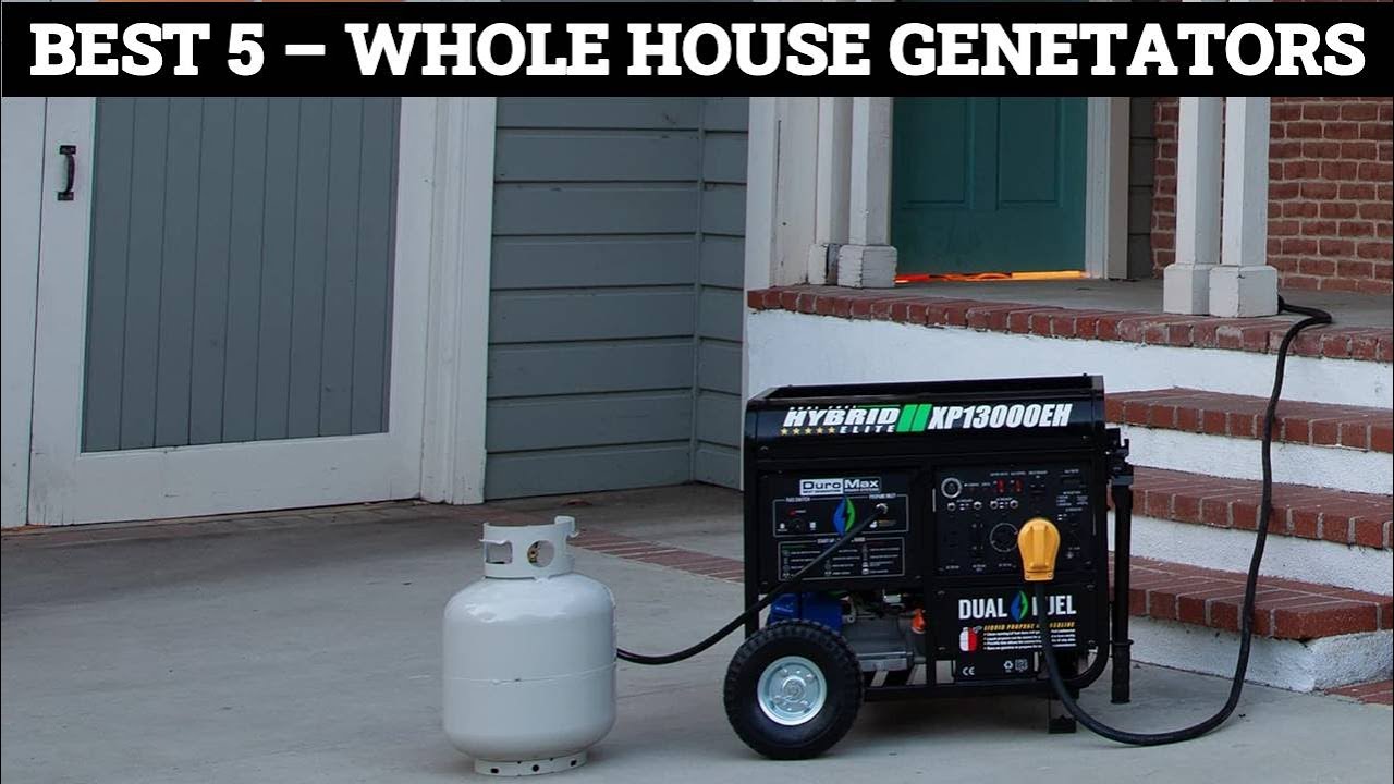 TOP 5 Best Whole House Generators 2024 - YouTube