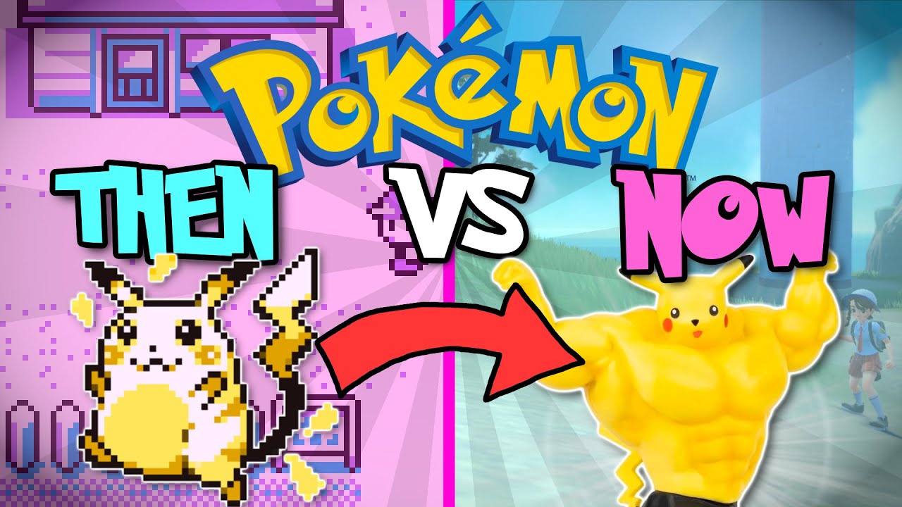 Pokemon: Then Vs Now - YouTube